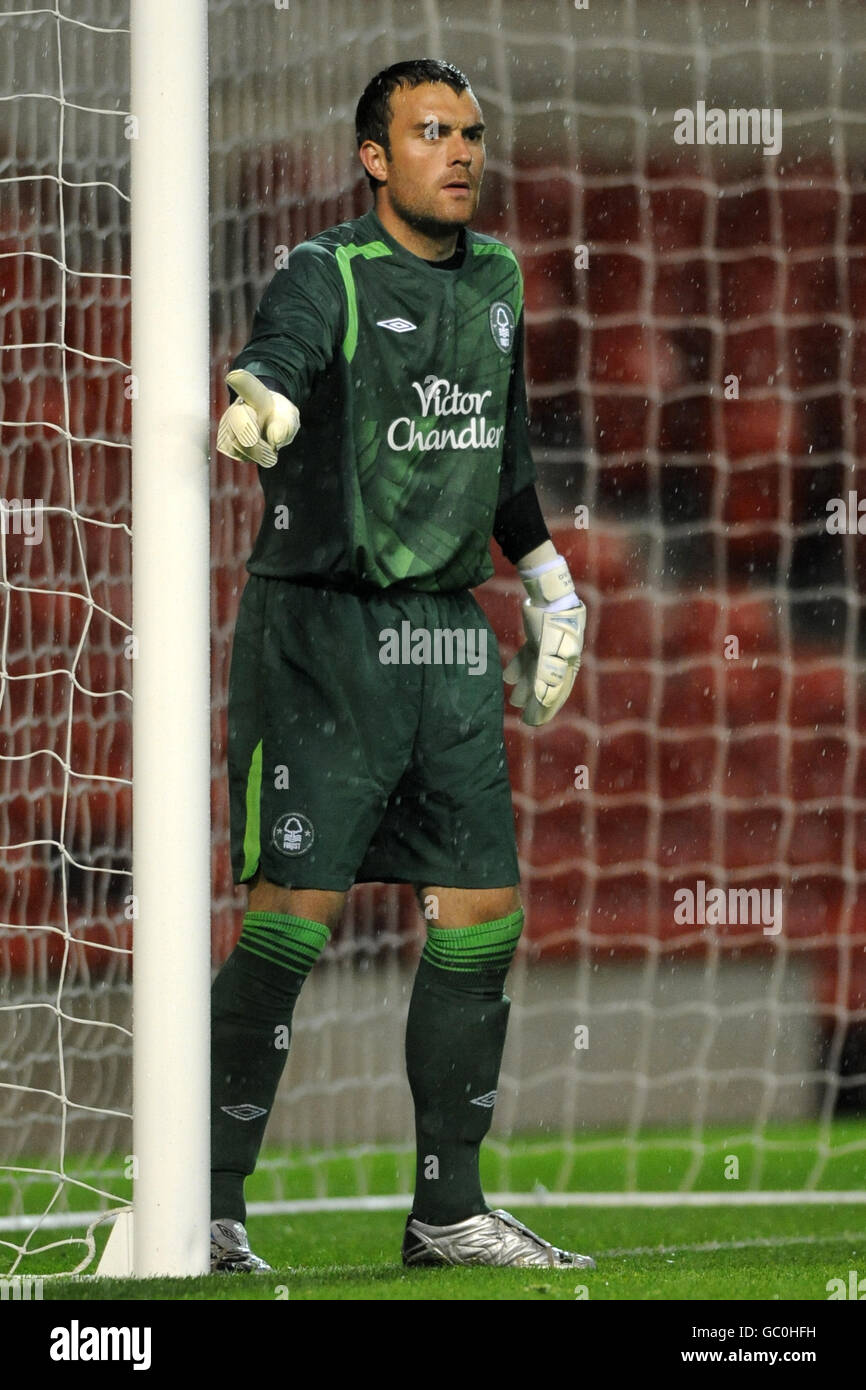 Nottingham Forest Goalkeeper Lee Camp High Resolution Stock Photography ...