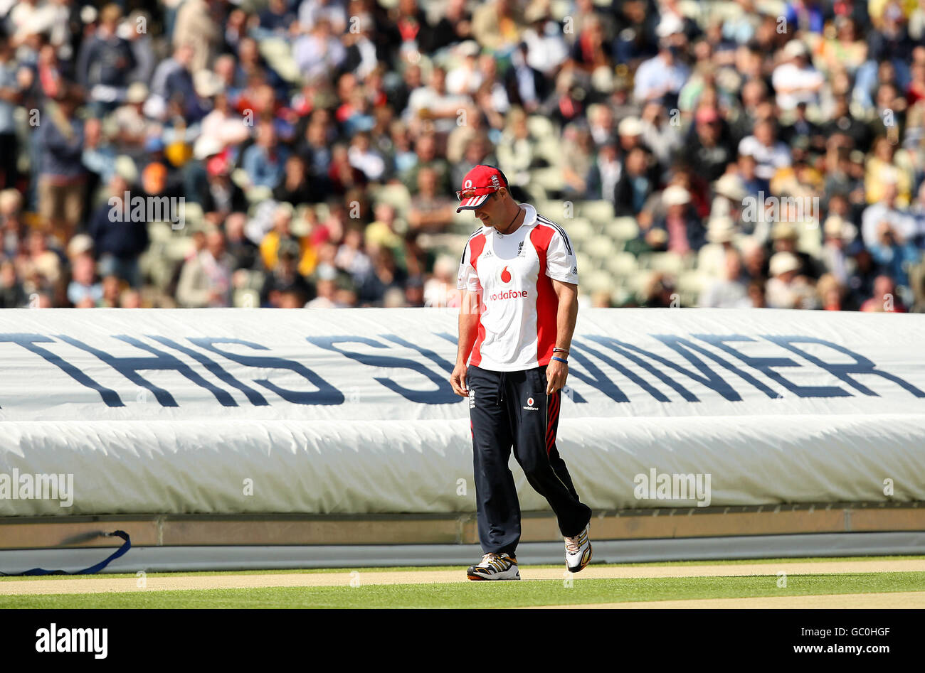 Cricket pitch inspection hi-res stock photography and images - Alamy