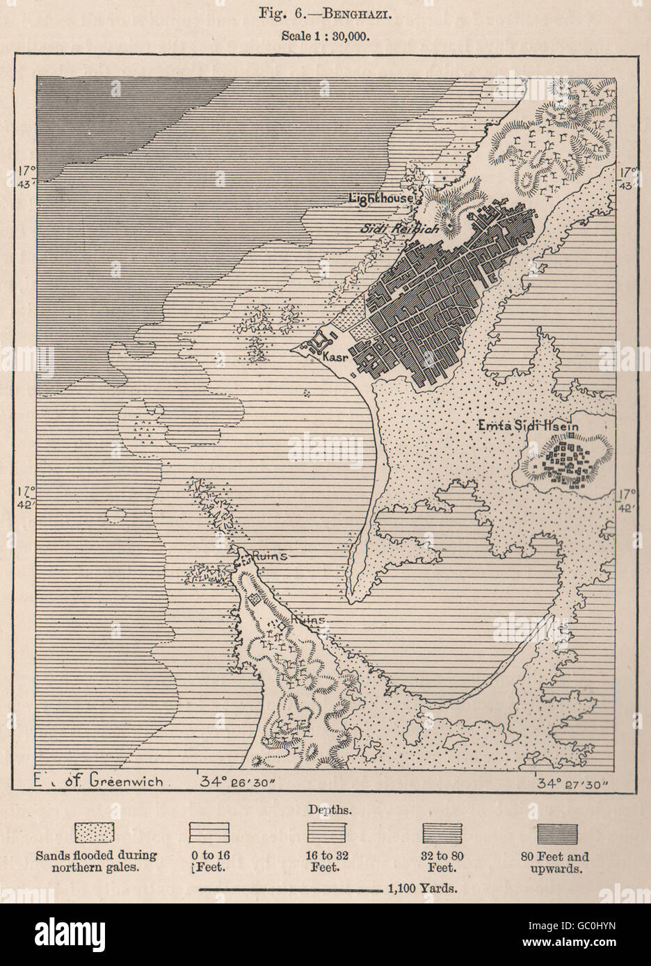 Map of benghazi hi-res stock photography and images - Alamy