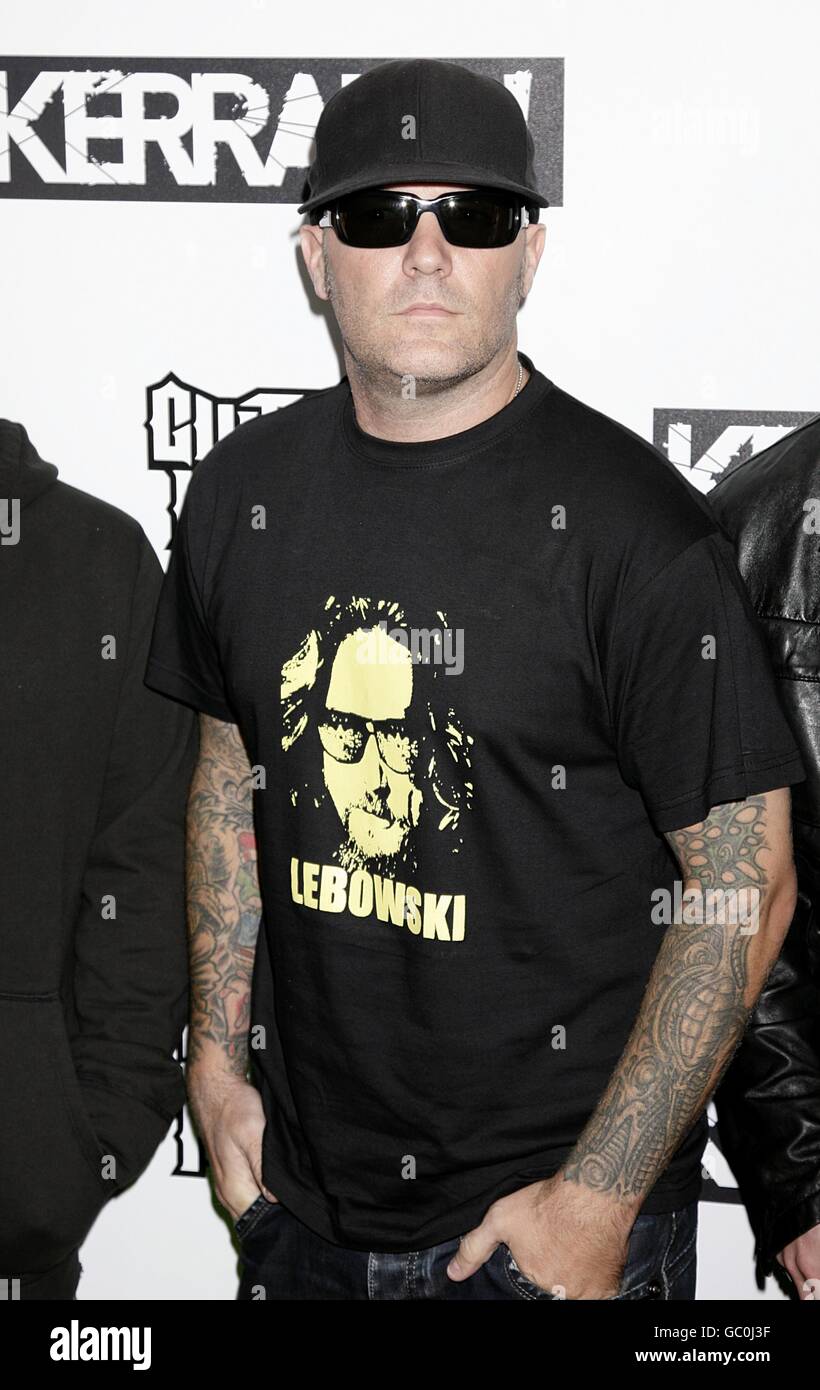 Fred Durst of Limp Bizkit arriving at the Kerrang! Awards, at the ...