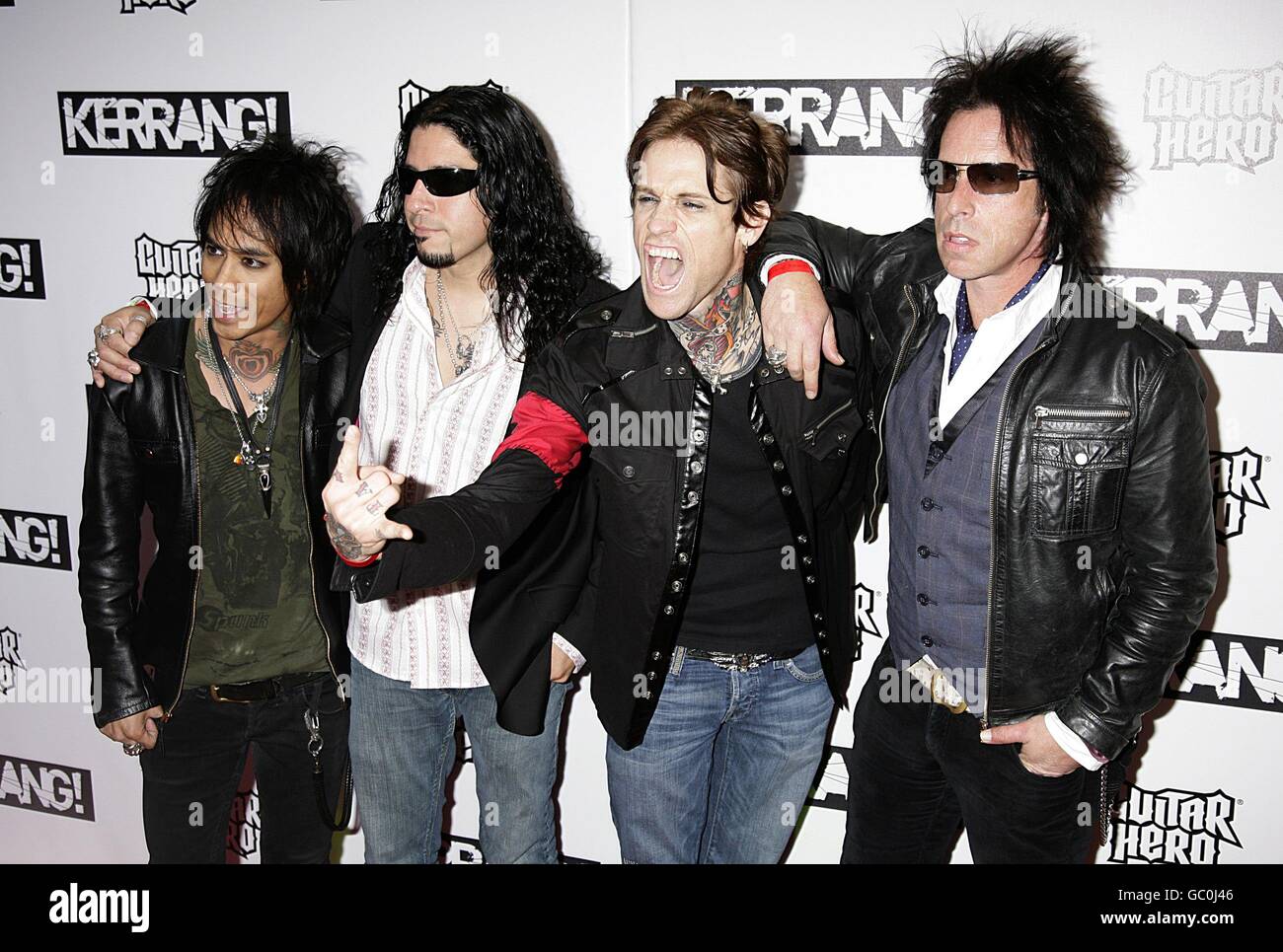 (L-R) Stevie D, Xavier Muriel, Josh Todd and Jimmy Ashhurst of ...