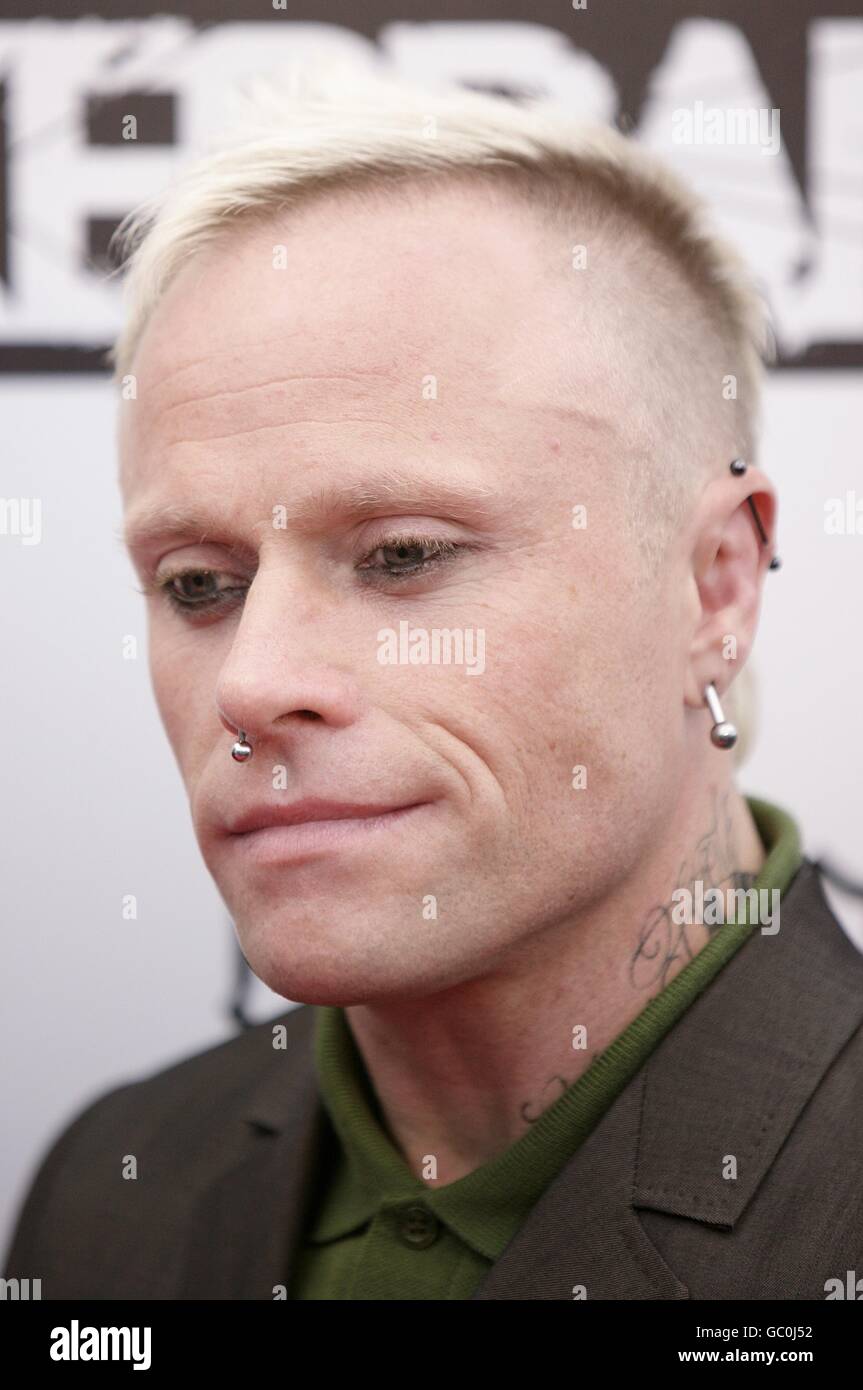 Keith Flint of The Prodigy arriving at the Kerrang! Awards, at the ...