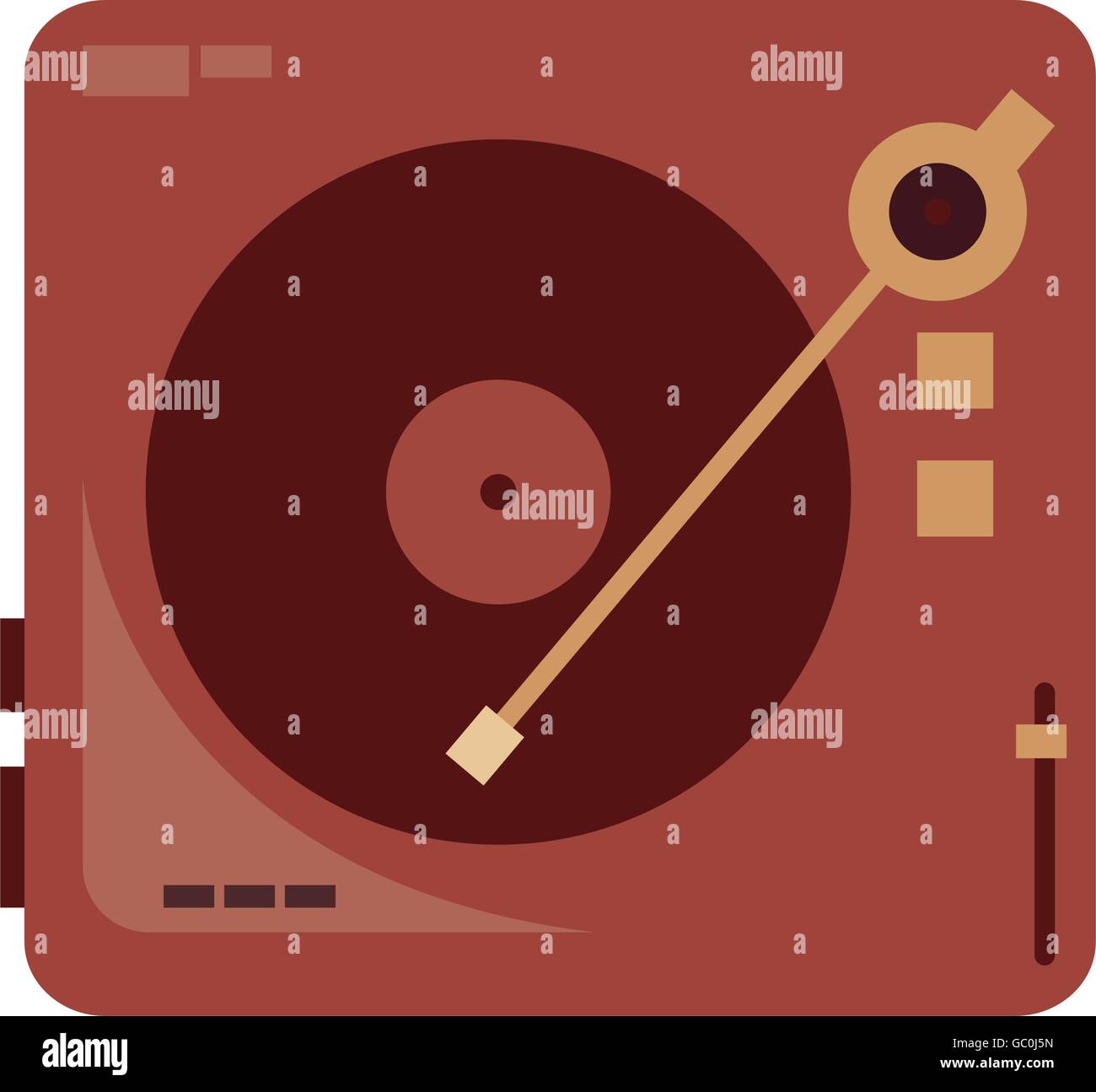 vinyl record player icon Stock Vector Image & Art - Alamy