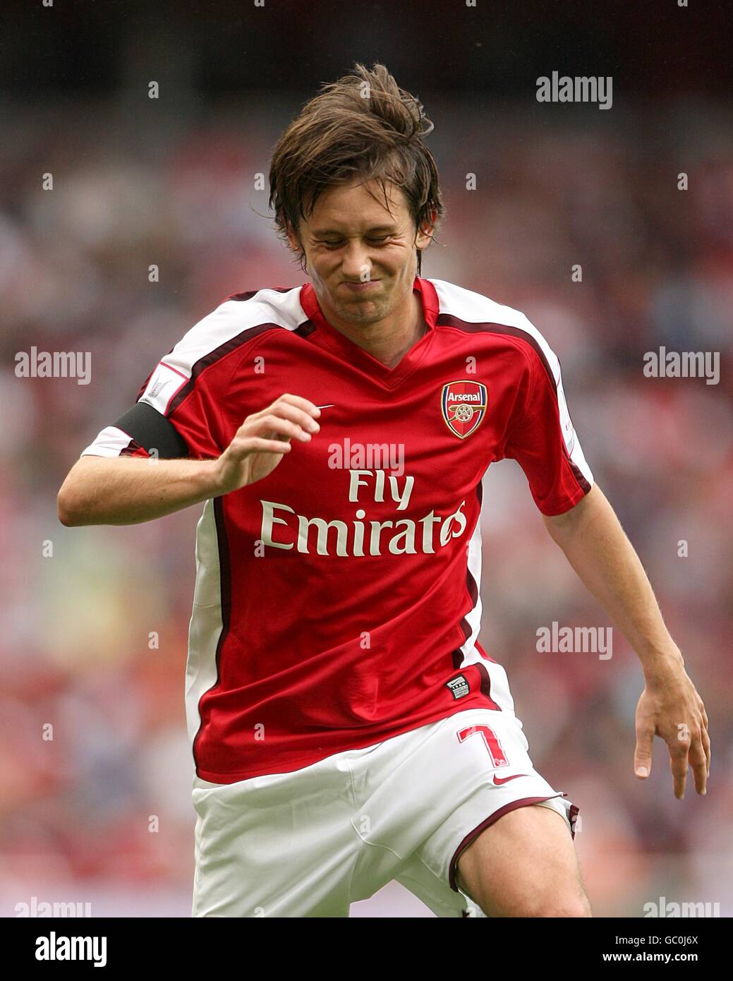 Emirates stadium tomas rosicky hi-res stock photography and images - Alamy