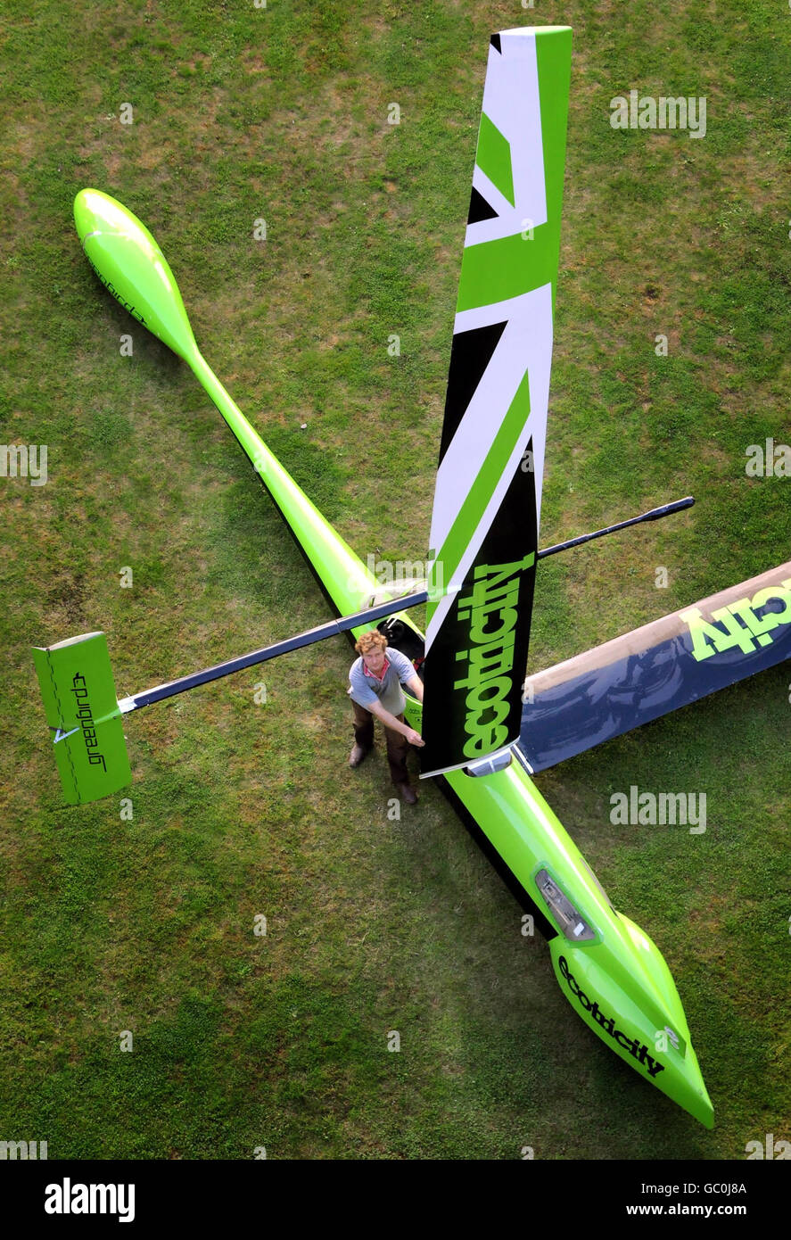 Wind powered car greenbird hi-res stock photography and images - Alamy