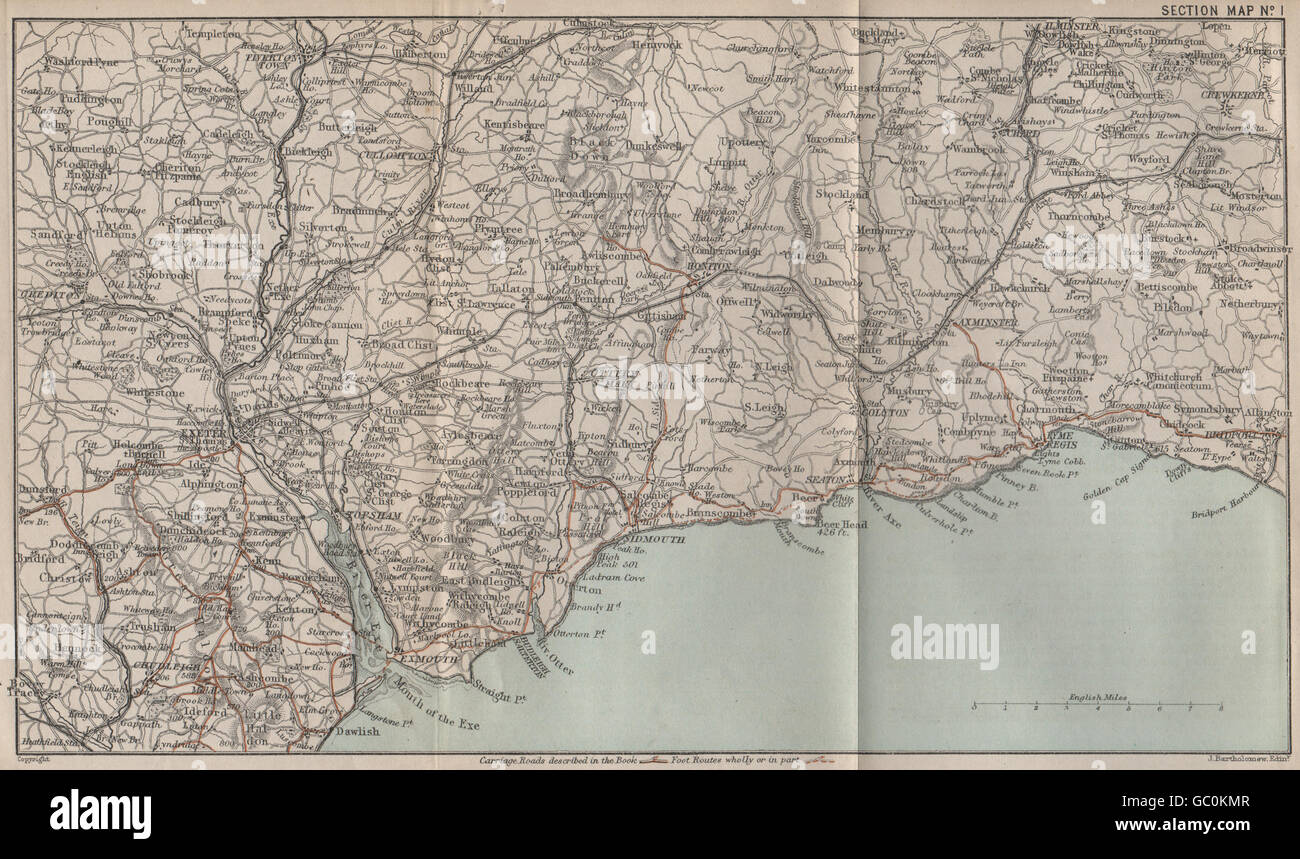 Jurassic Coast Map High Resolution Stock Photography and Images - Alamy