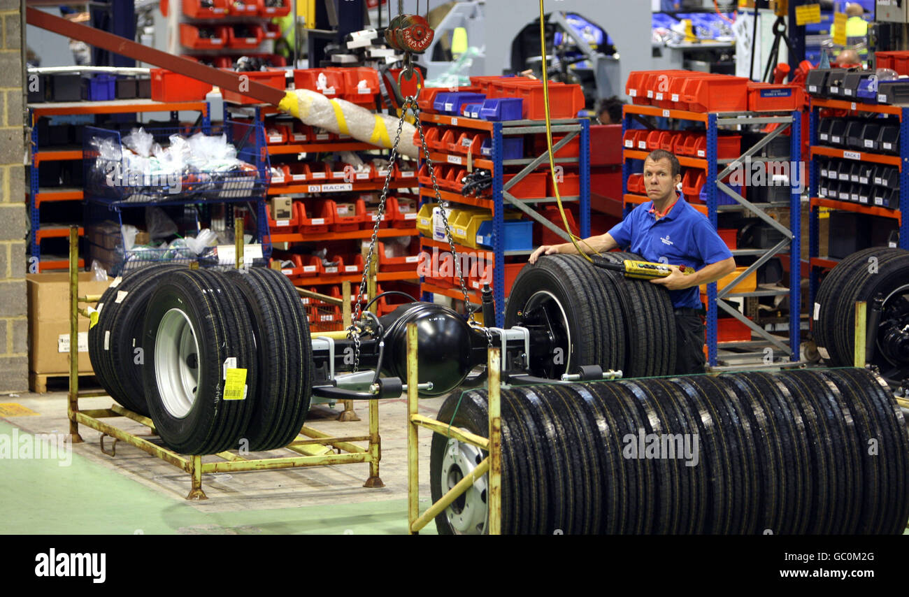 Generic picture of construction work of buses at the Alexander Dennis ...