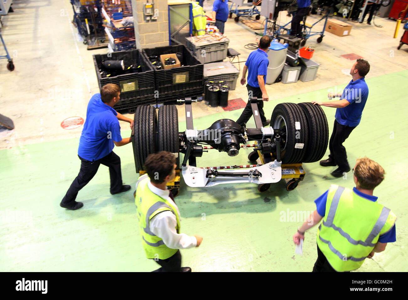 Generic picture of construction work of buses at the Alexander Dennis ...