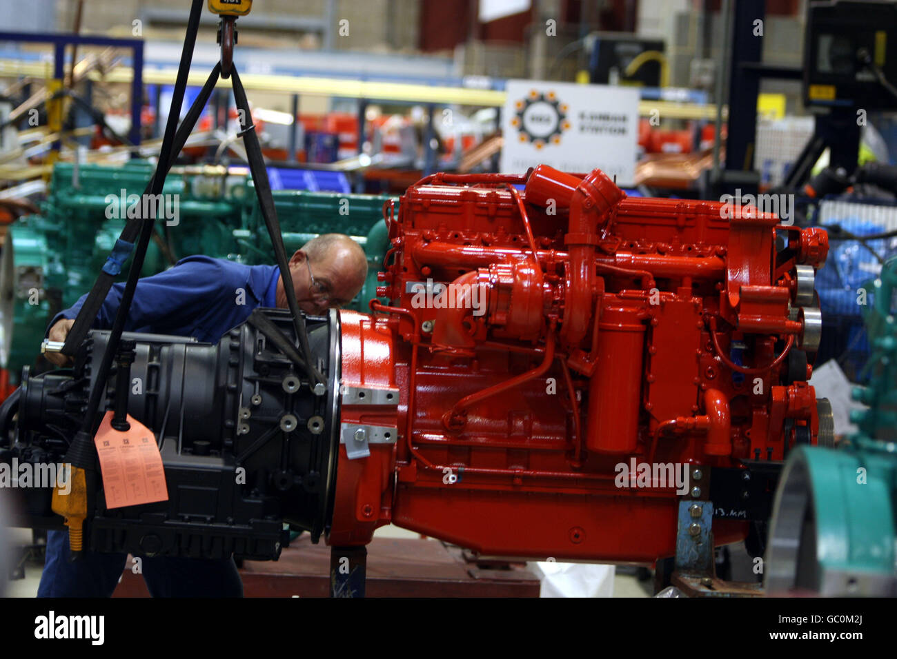 Generic picture of construction work of buses at the Alexander Dennis ...