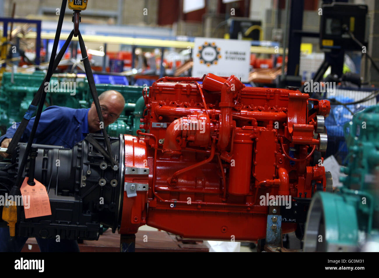 Generic picture of construction work of buses at the Alexander Dennis ...