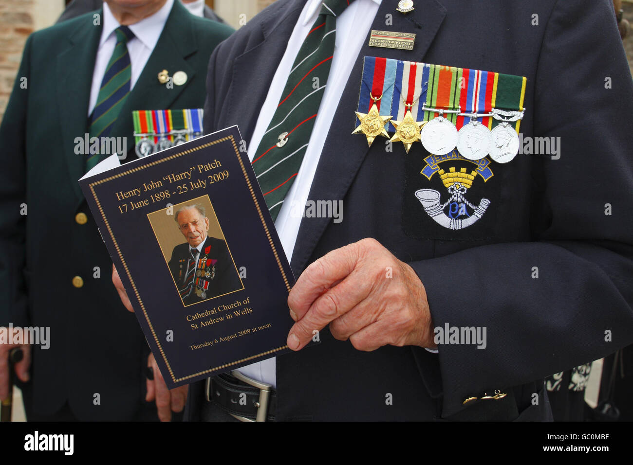Harry Patch funeral Stock Photo - Alamy