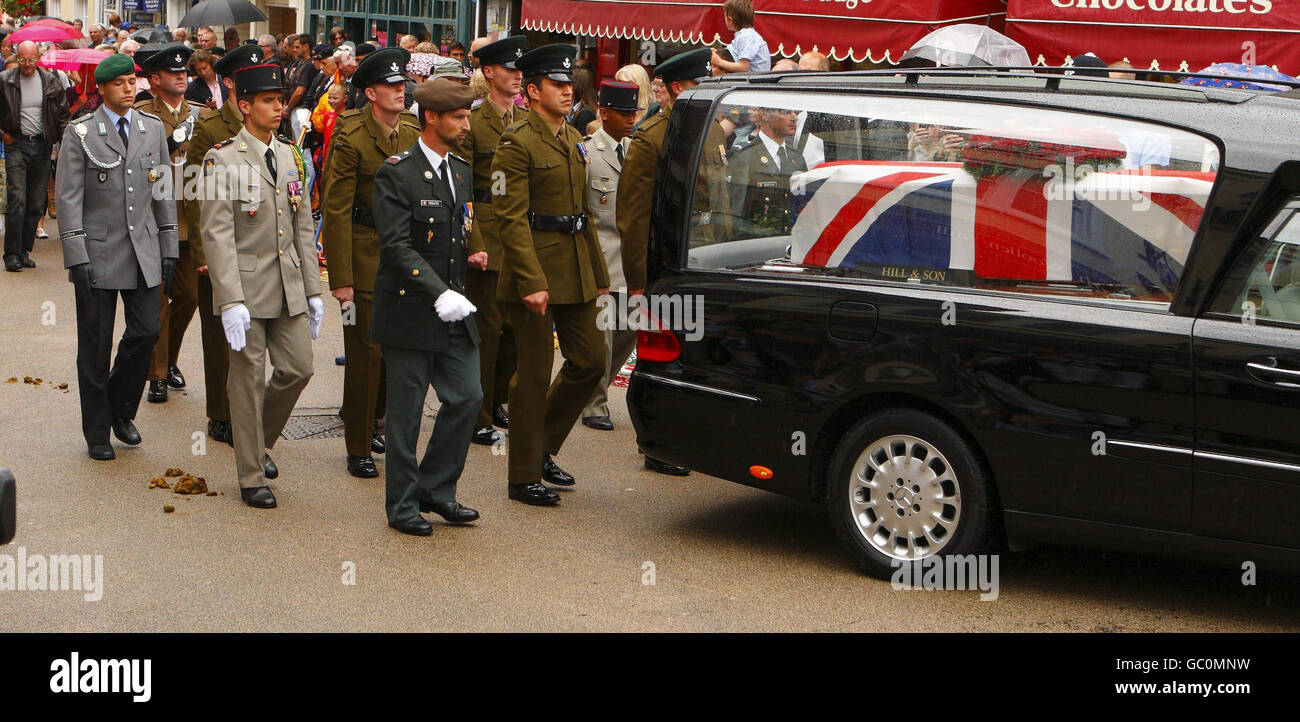 Harry patch funeral hi-res stock photography and images - Alamy