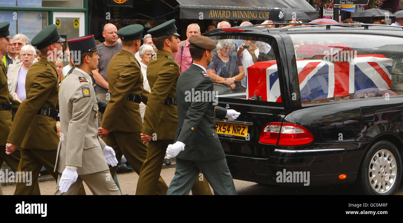 Harry Patch funeral Stock Photo - Alamy