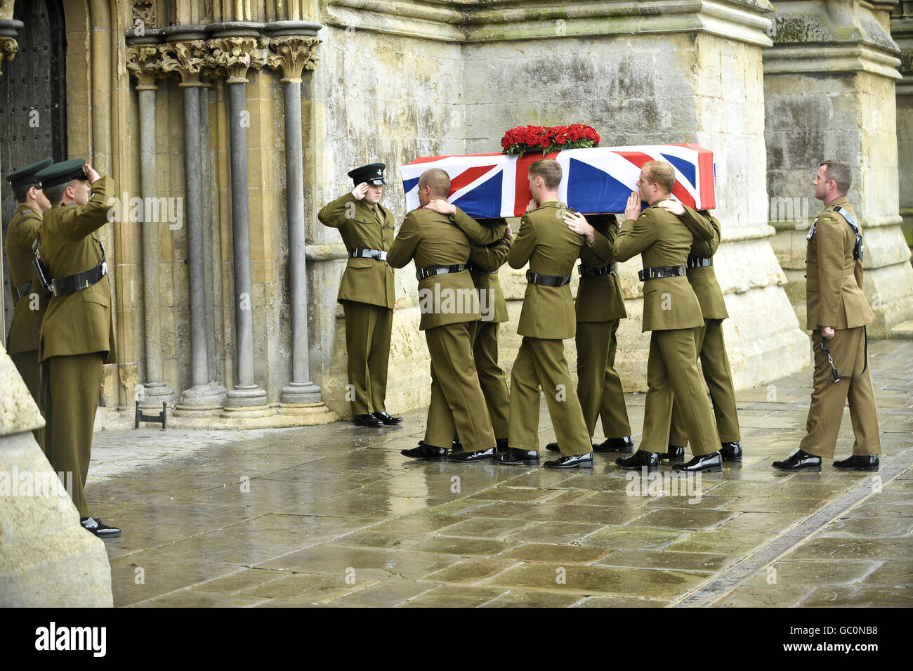 Harry Patch funeral Stock Photo - Alamy