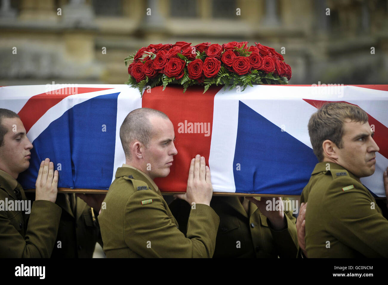 Harry Patch funeral Stock Photo - Alamy