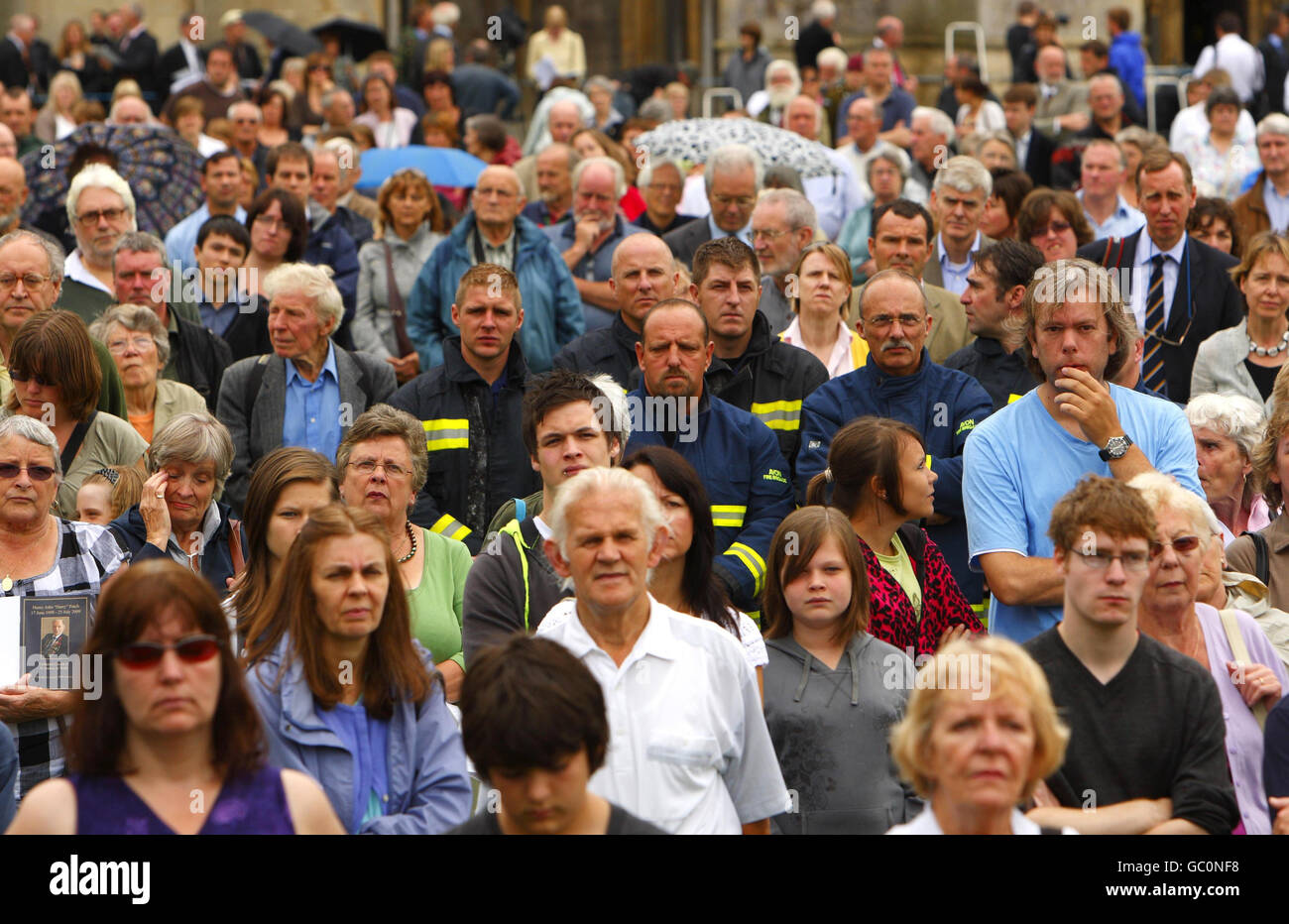 Harry Patch funeral Stock Photo - Alamy