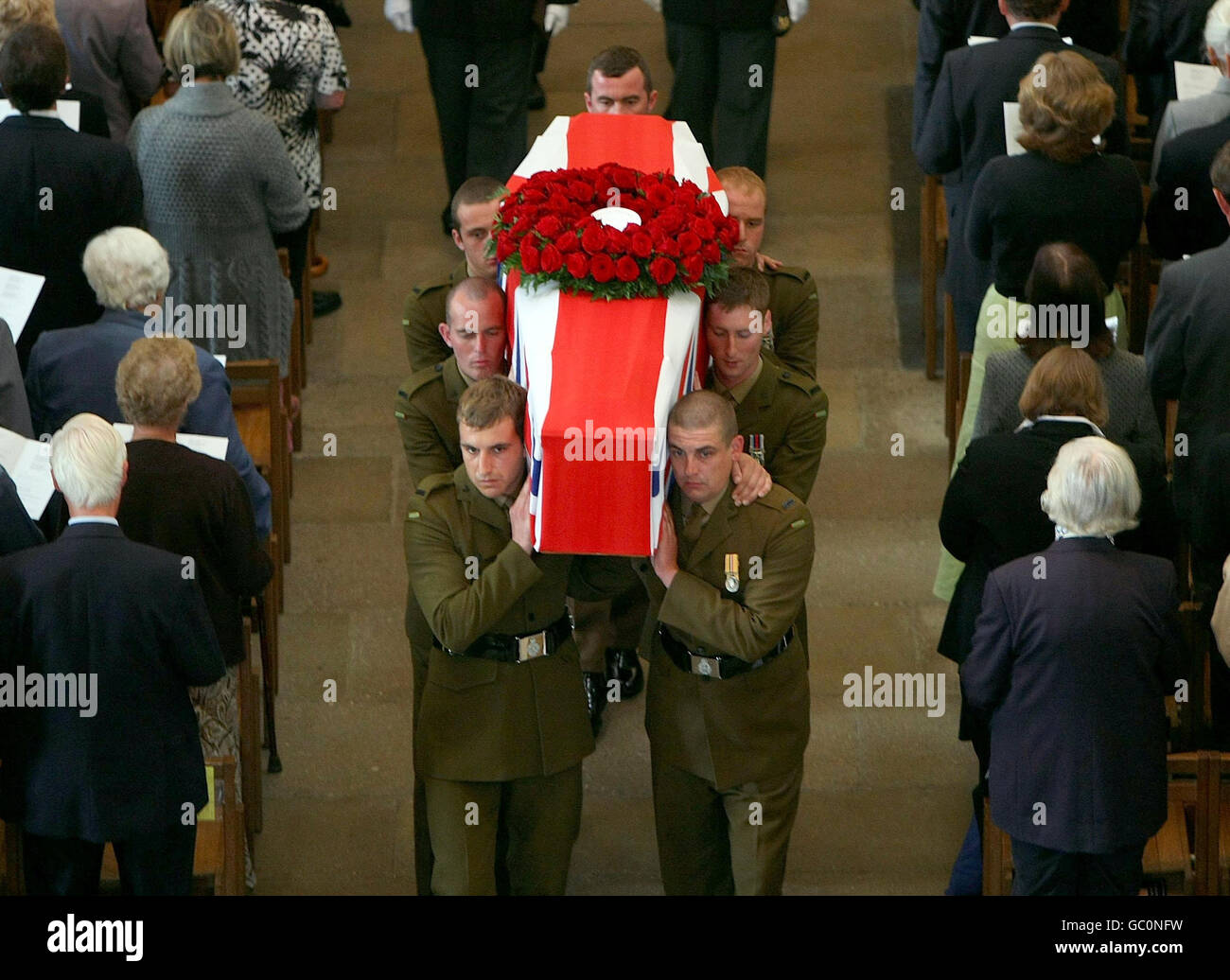 Harry Patch funeral Stock Photo - Alamy