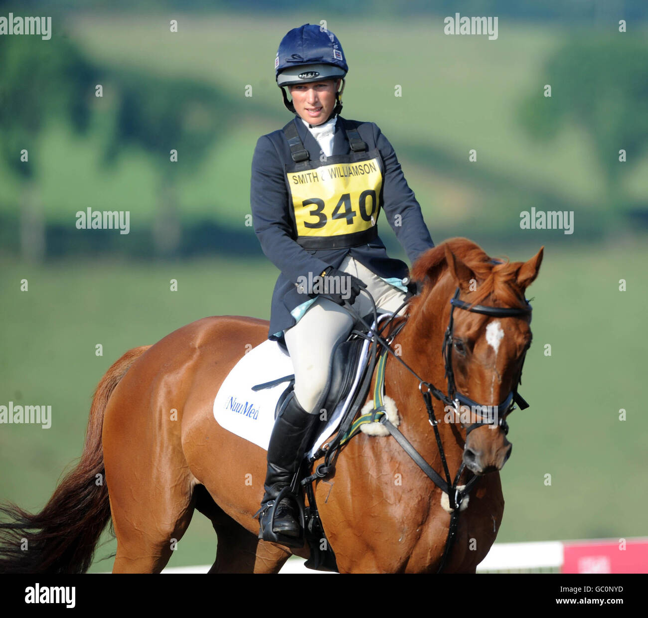 Equestrian - Festival of British Eventing - Gatcombe Park Stock Photo ...