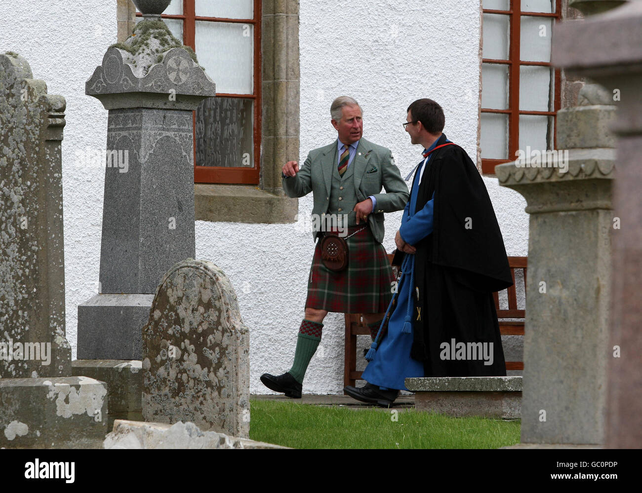 Prince Charles in Scotland Stock Photo - Alamy