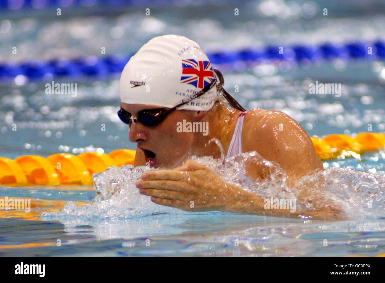 Great britains lara ferguson in action hi-res stock photography and ...