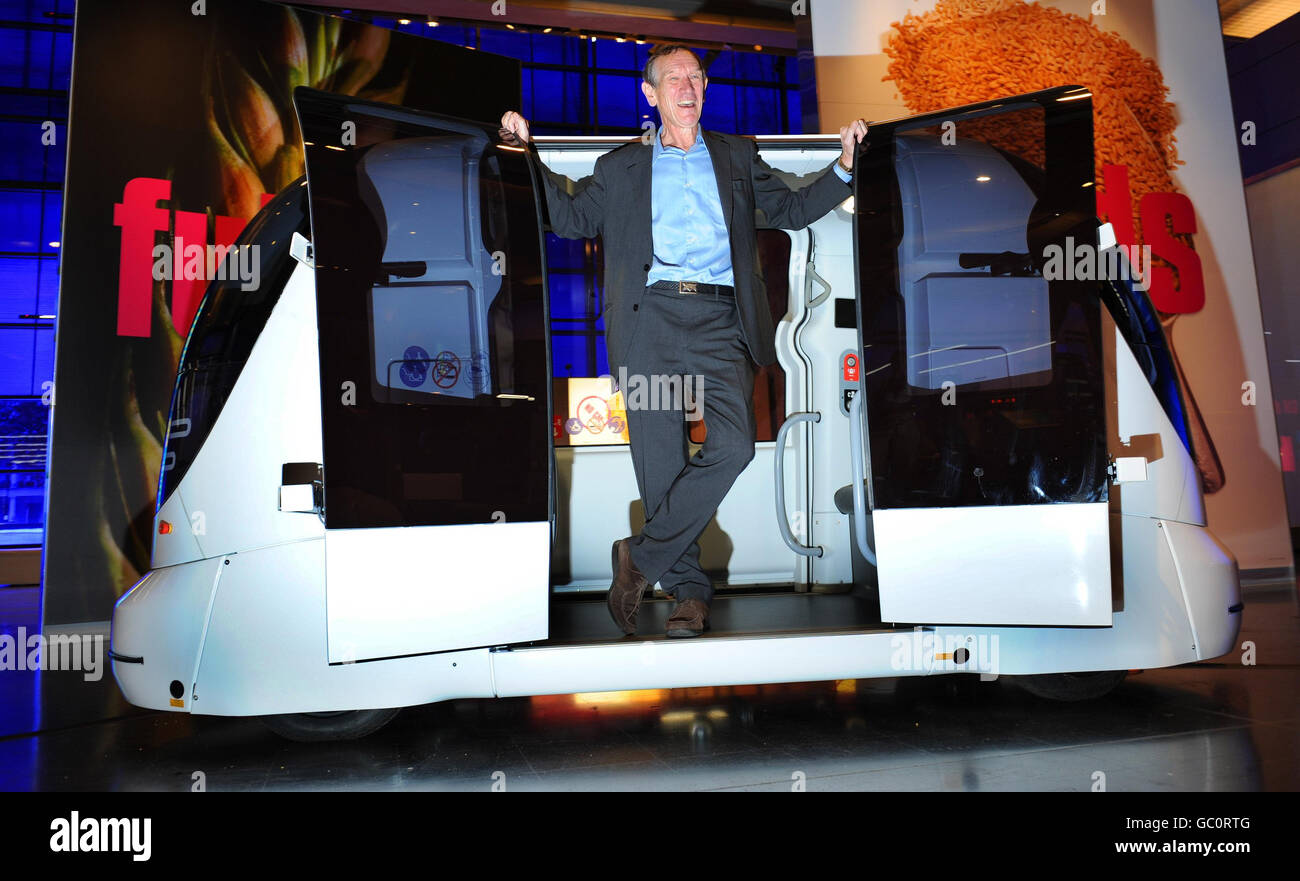 Driverless car which is on display at the science museum hi-res stock ...