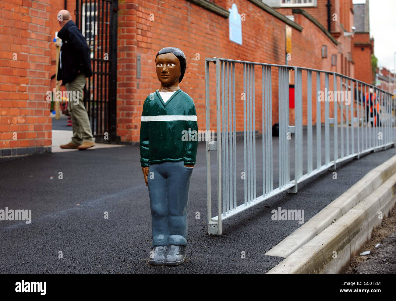 Child shaped bollard hi-res stock photography and images - Alamy
