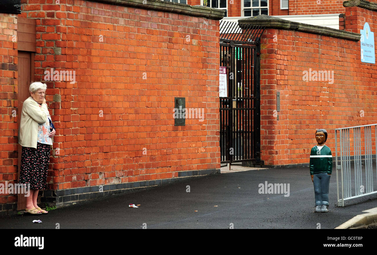 Child shaped bollards hi-res stock photography and images - Alamy