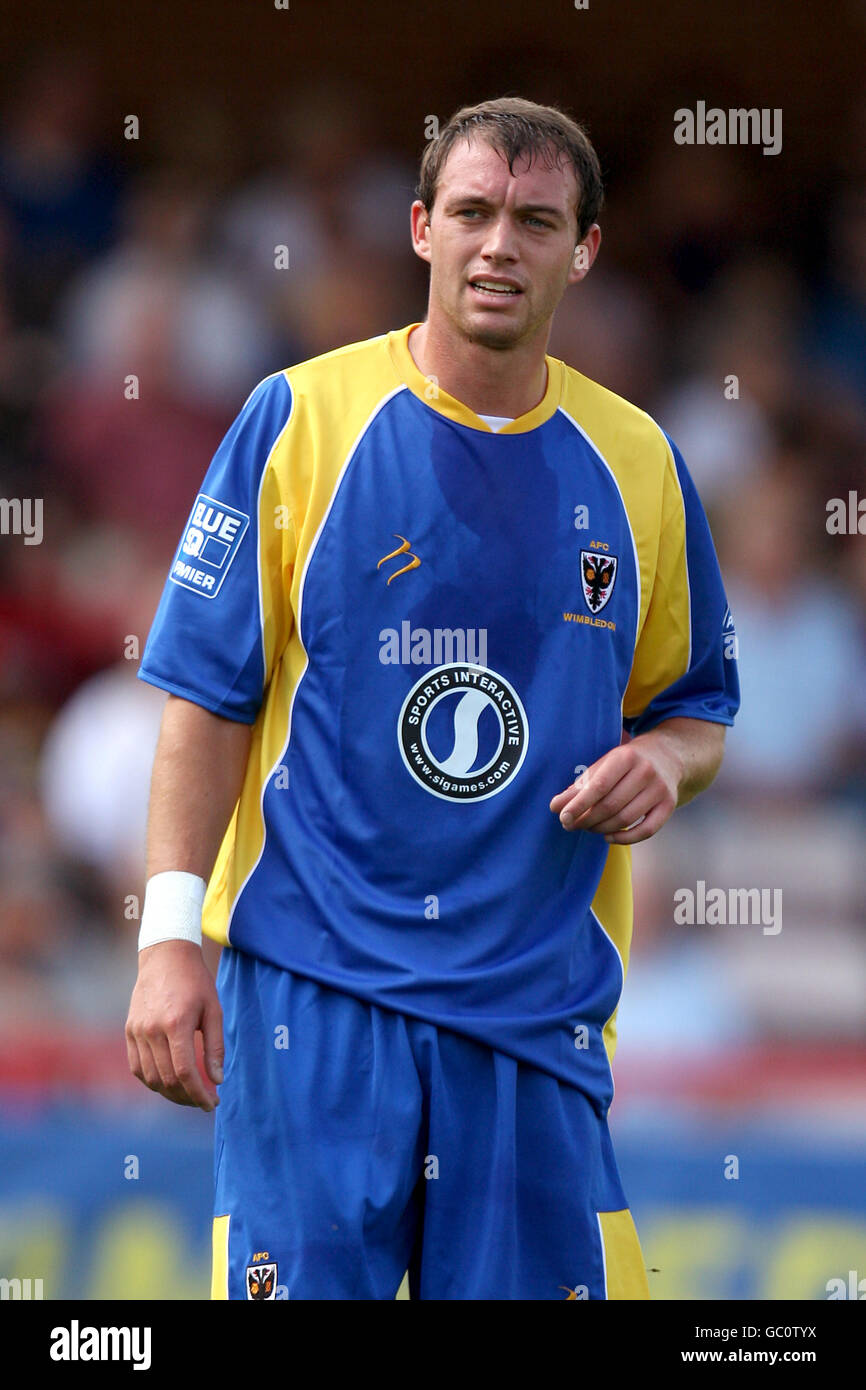 Brett johnson afc wimbledon hi-res stock photography and images - Alamy
