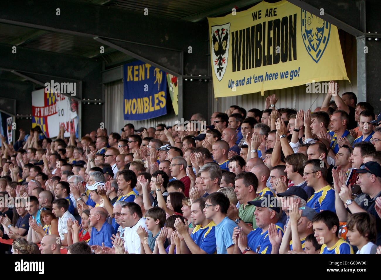 English football fans town square hi-res stock photography and images ...