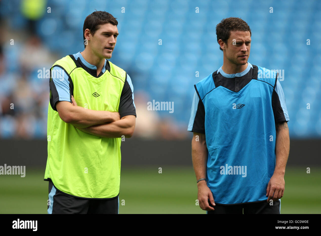 Manchester Citys Wayne Bridge High Resolution Stock Photography and ...