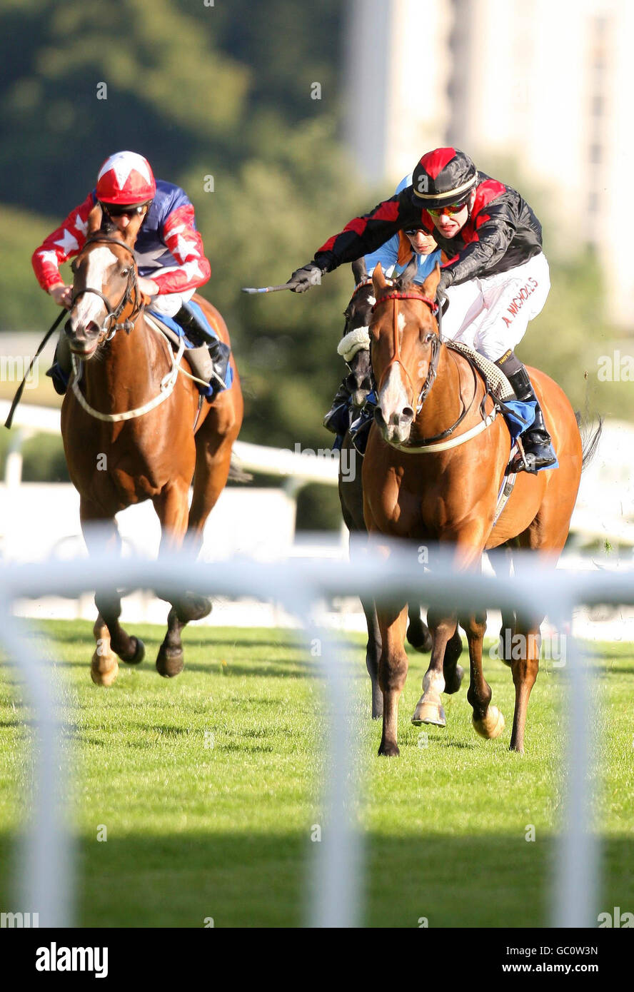 Hamilton park racecourse horse hi-res stock photography and images - Alamy