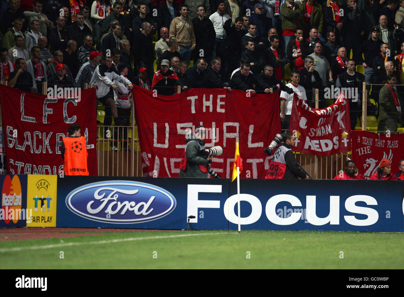 Soccer - UEFA Champions League - Group A - Monaco v Liverpool Stock ...