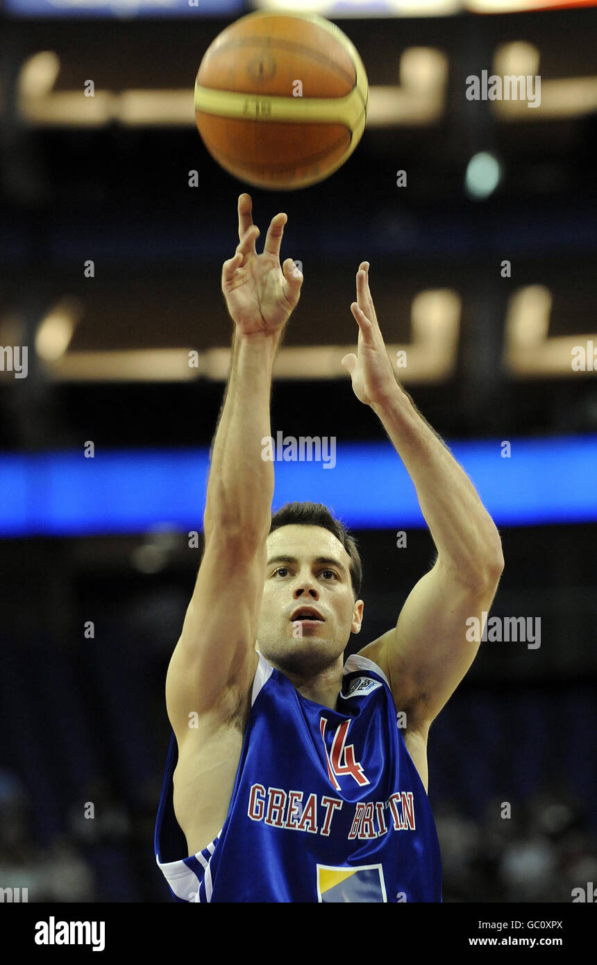 Basketball - Great Britain v Turkey - O2 Arena Stock Photo - Alamy