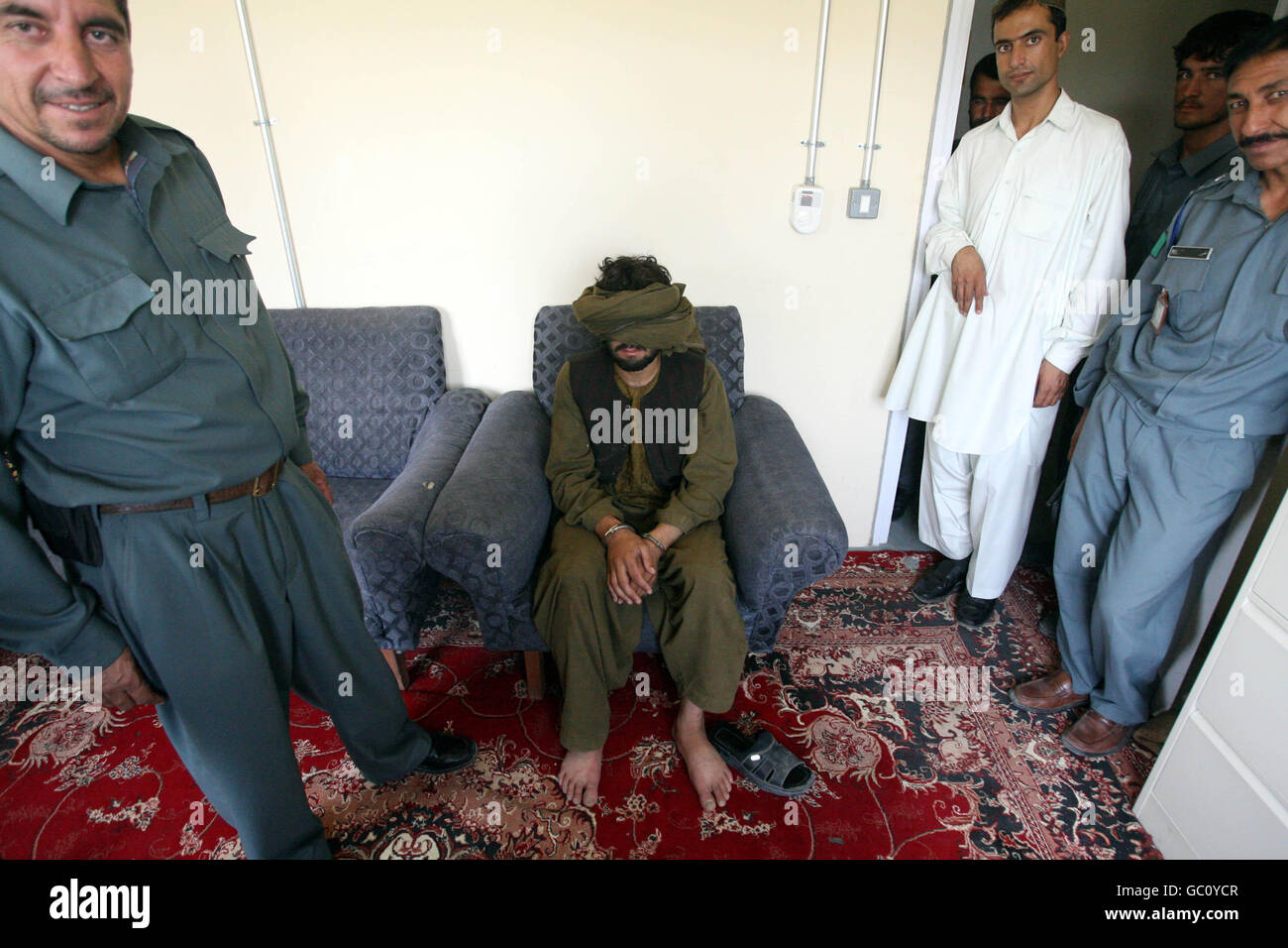 A prisoner alleged to have helped the Taliban carry out IED attacks is ...