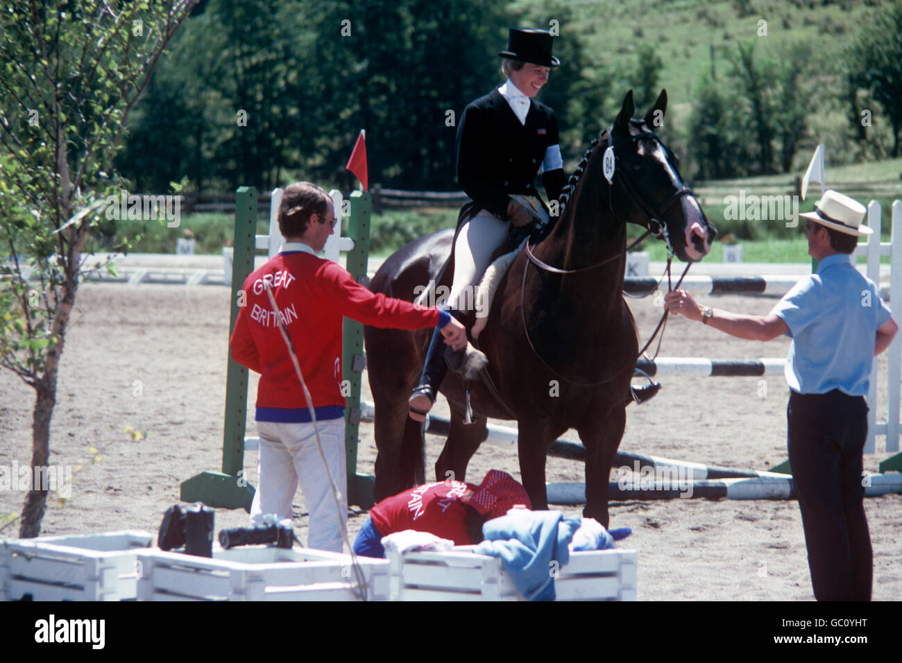 Princess anne 1976 olympics hi-res stock photography and images - Alamy