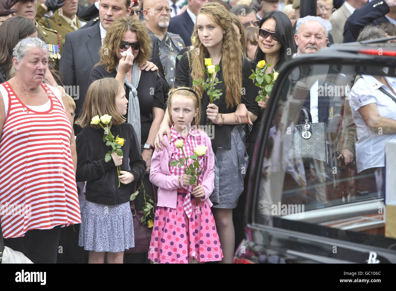 Repatriation of 3 soldiers Stock Photo - Alamy