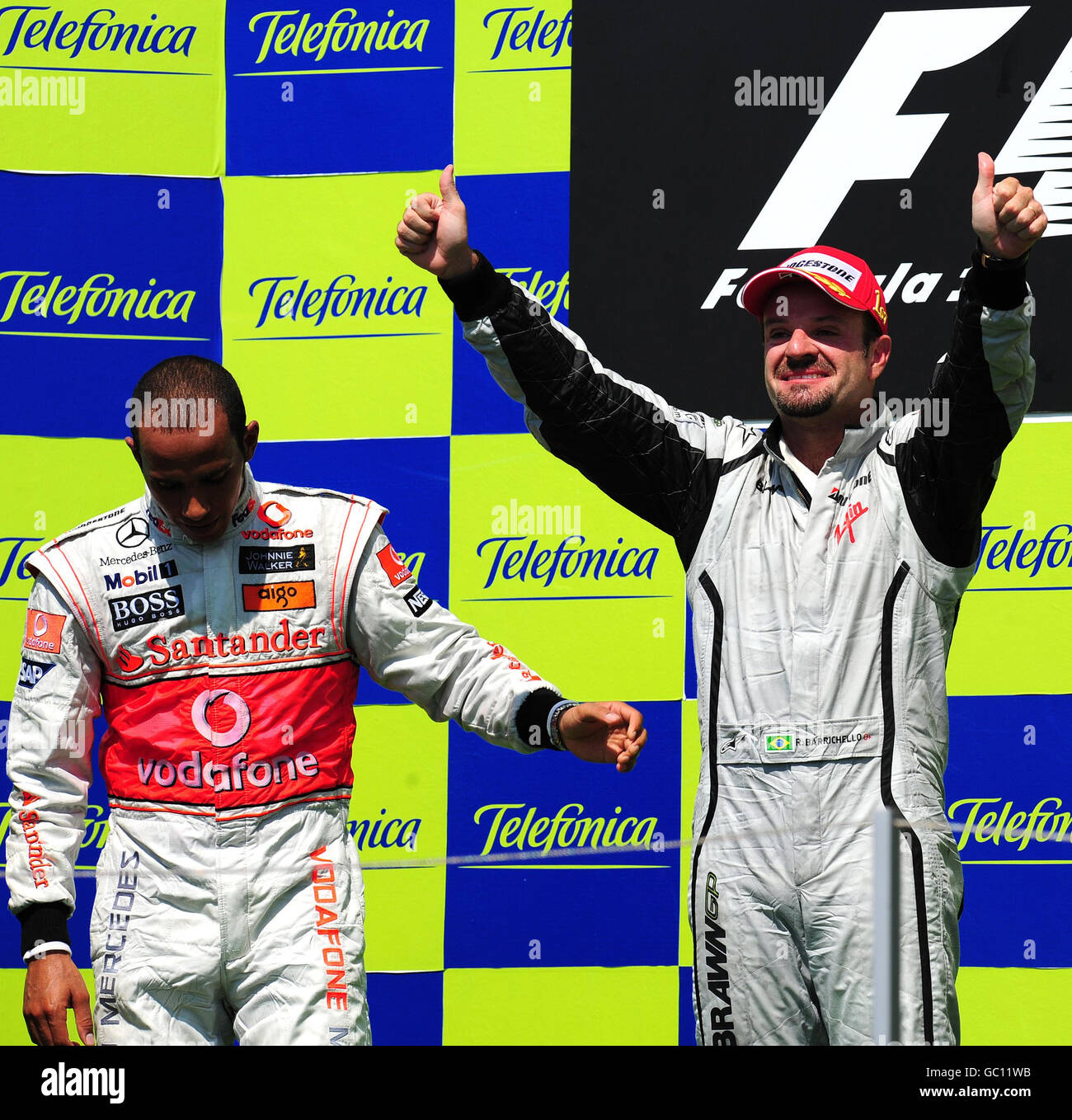 Formula One Motor Racing - European Grand Prix - Circuit Valencia Stock ...