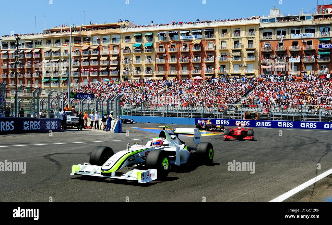 Formula One Motor Racing - European Grand Prix - Circuit Valencia Stock ...