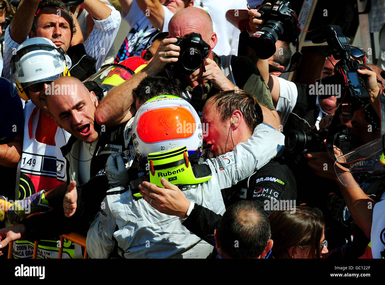 One half back view f1 hi-res stock photography and images - Alamy