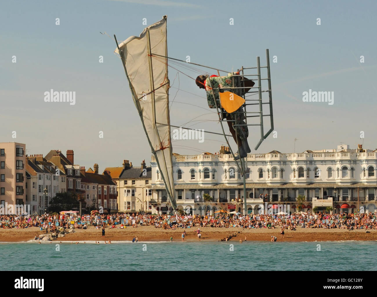 International Worthing Birdman competition Stock Photo - Alamy