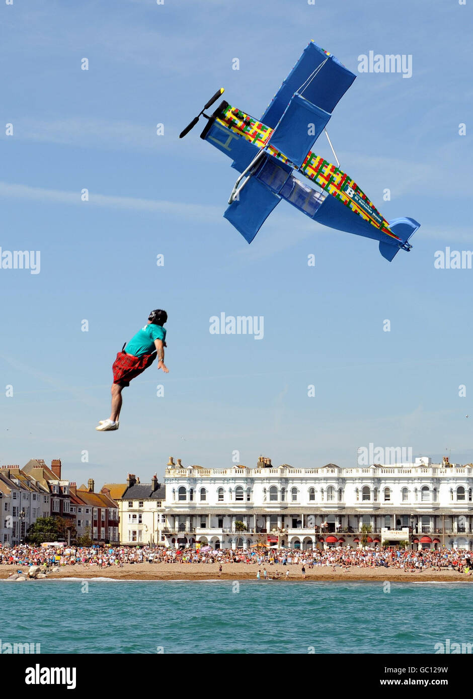 International Worthing Birdman competition Stock Photo - Alamy