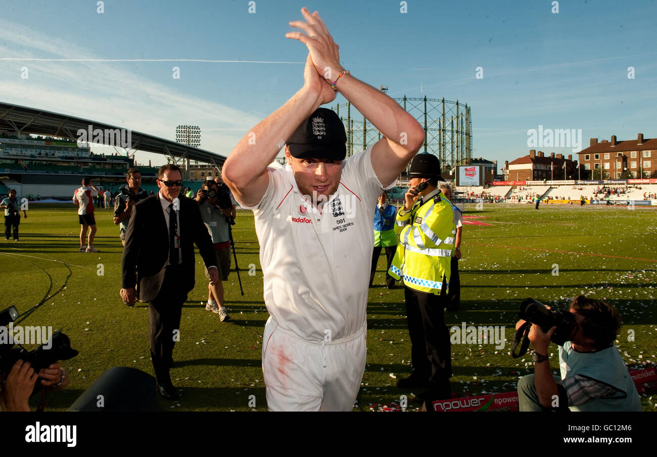 Freddie flintoff ashes hi-res stock photography and images - Alamy