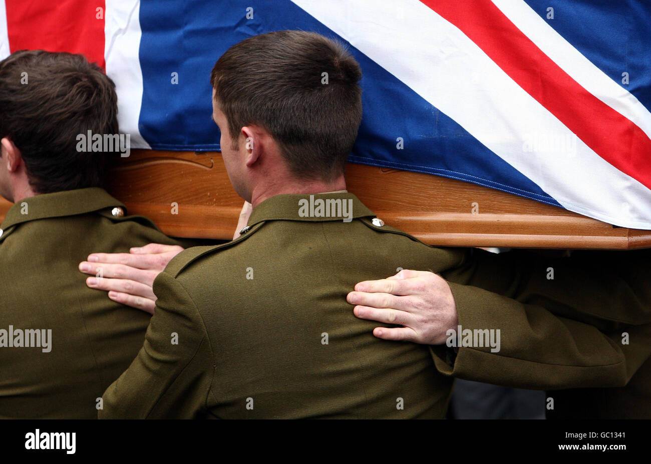 Dale Hopkins funeral Stock Photo - Alamy
