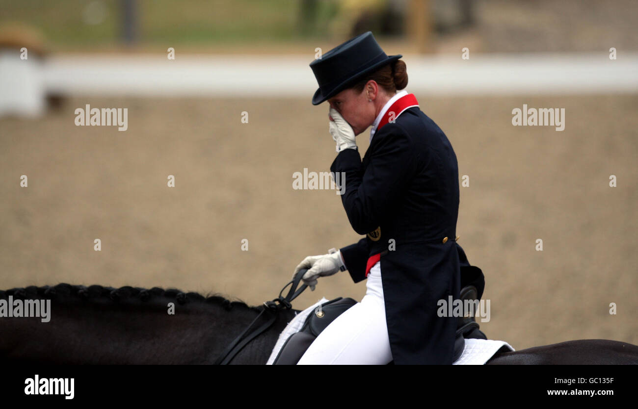 Great Britain's Emma Hindle riding Lancet helps the team secure silver ...