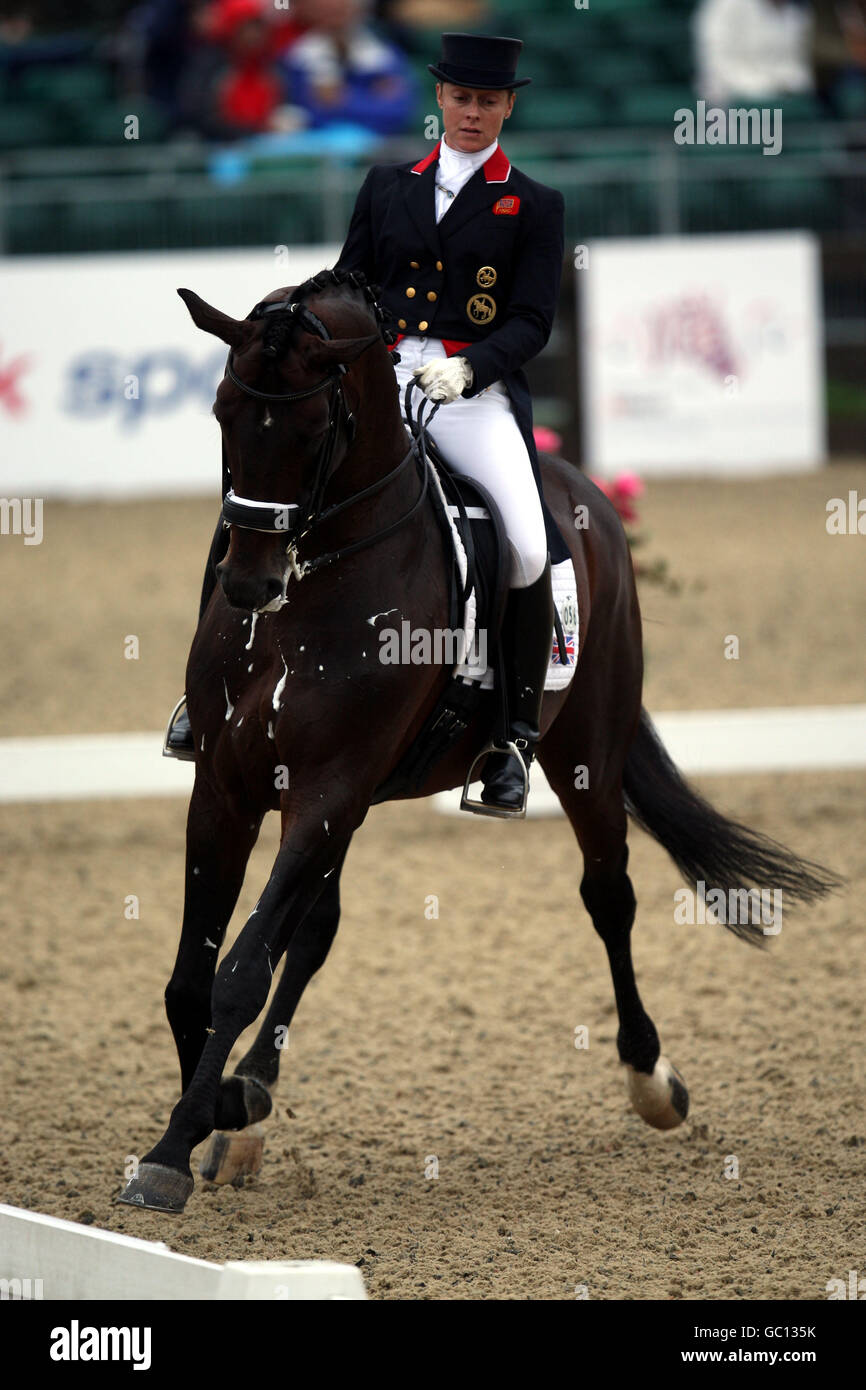 Great Britain's Emma Hindle riding Lancet helps the team secure silver ...