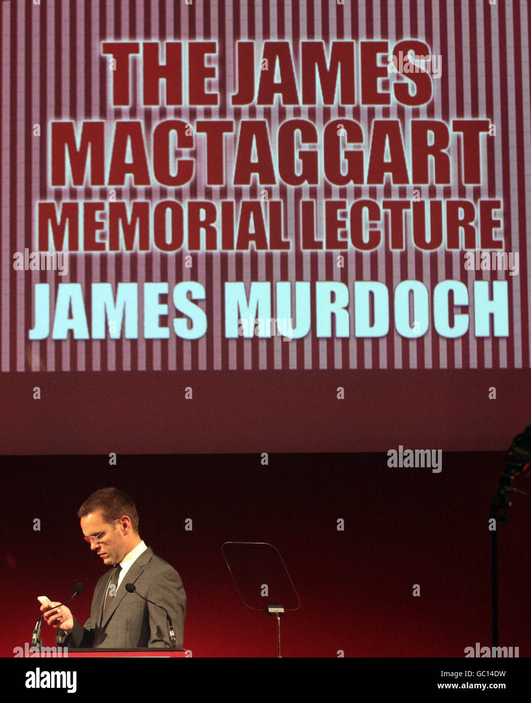 Mactaggart lecture hi-res stock photography and images - Alamy