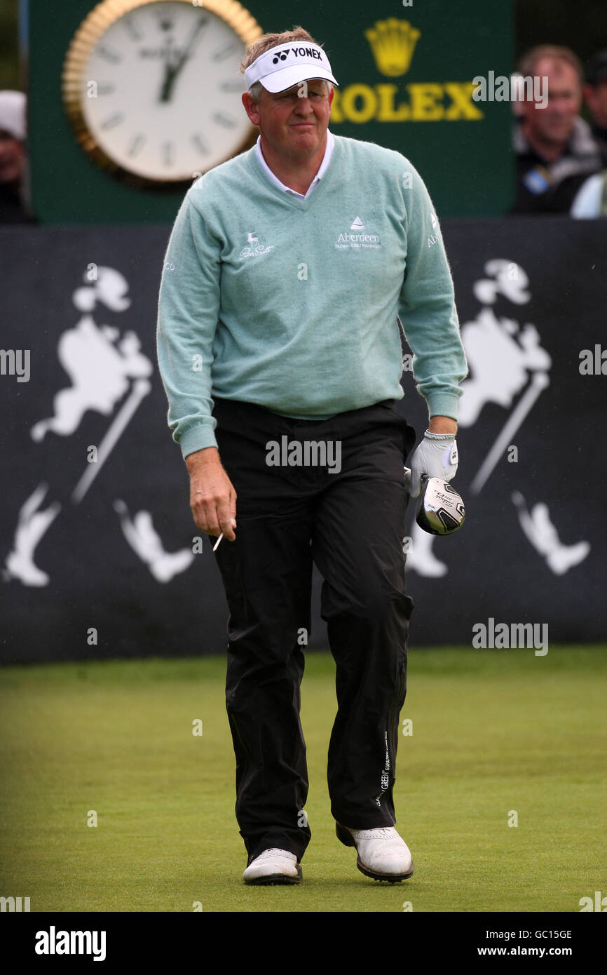 Golf johnnie walker championships day three gleneagles hi-res stock ...