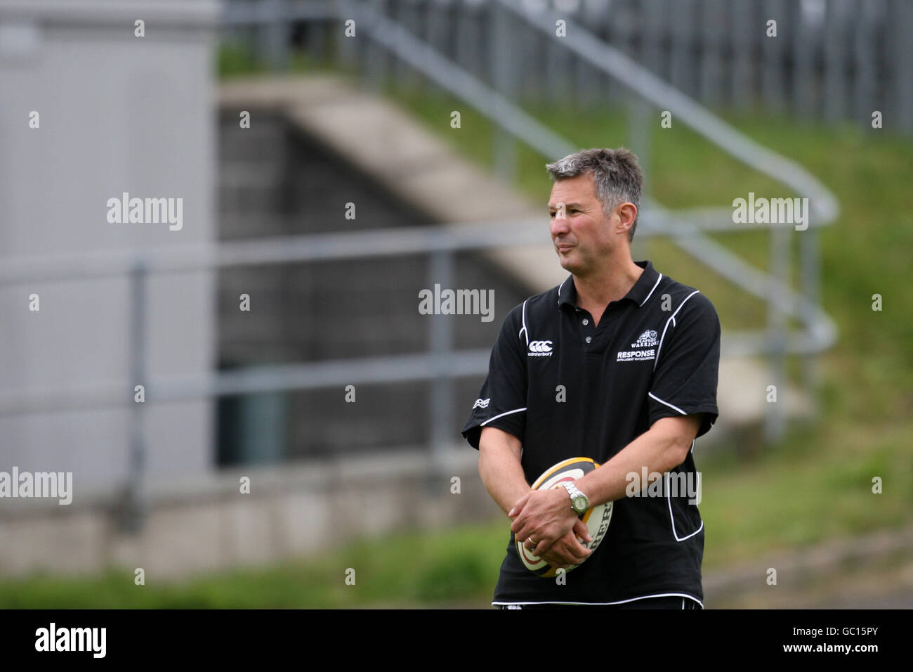 Rugby - Glasgow Warriors Training Session - Firhill. Sean Lineen ...