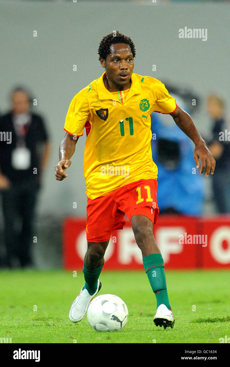 Soccer International Friendly Austria V Cameroon Ernst Happel Stadion ...