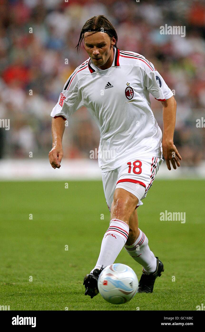 Soccer the audi cup 2009 munich ac milan allianz arena hi-res stock ...